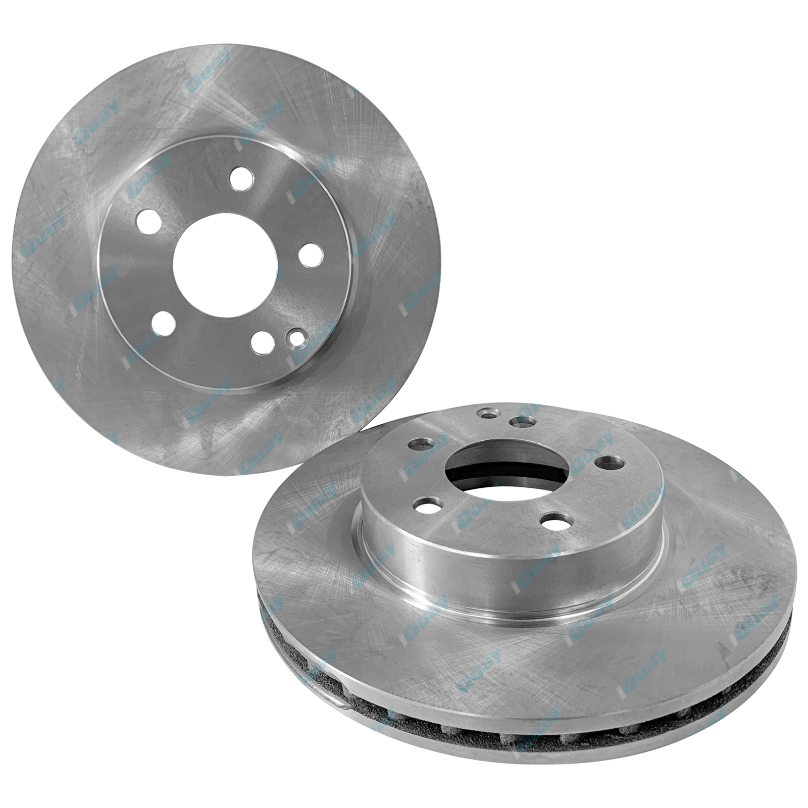 2 x Front Disc Brake Rotors for Mercedes-Benz C200 W204 4cyl 1.8L 2007 ...