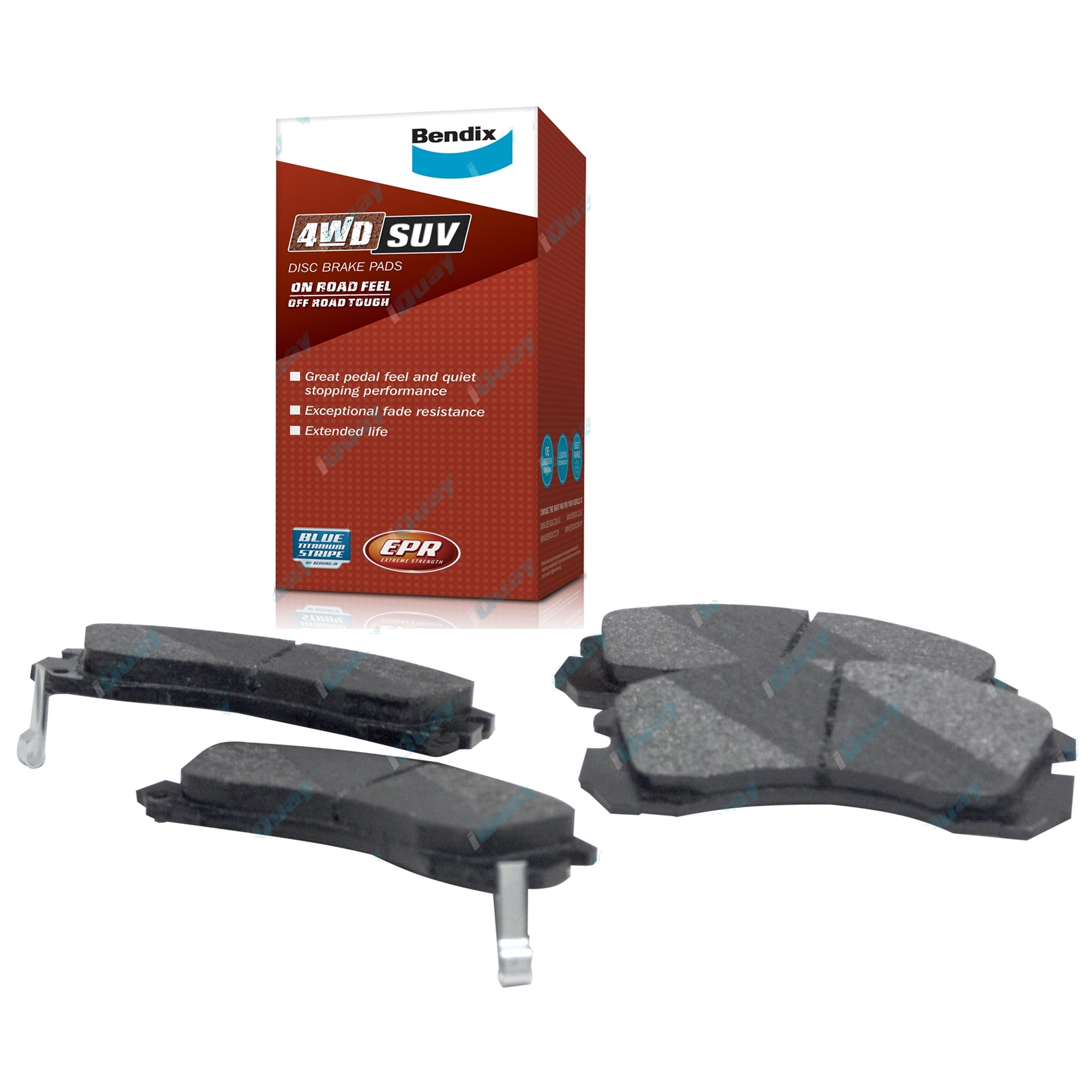 Bendix 4WD Front Disc Brake Pads Set for Mitsubishi Lancer CJ CZ 2004 ...