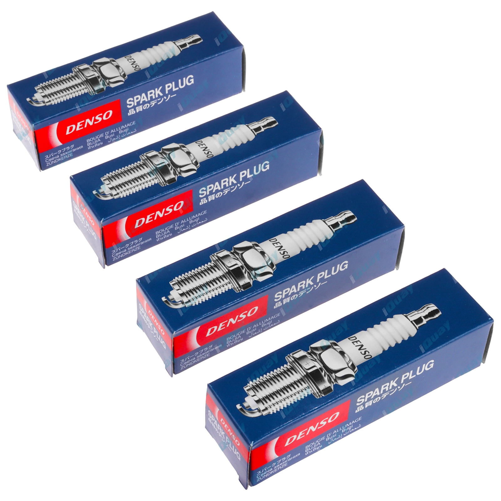 Set of 4 Denso Nickel Spark Plugs for Ford Telstar AX 4 cyl 2.0L FS ...